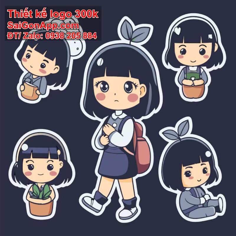 Anya Chibi, THIẾT KẾ 300K ĐẸP CHUYÊN NGHIỆP SaiGonApp