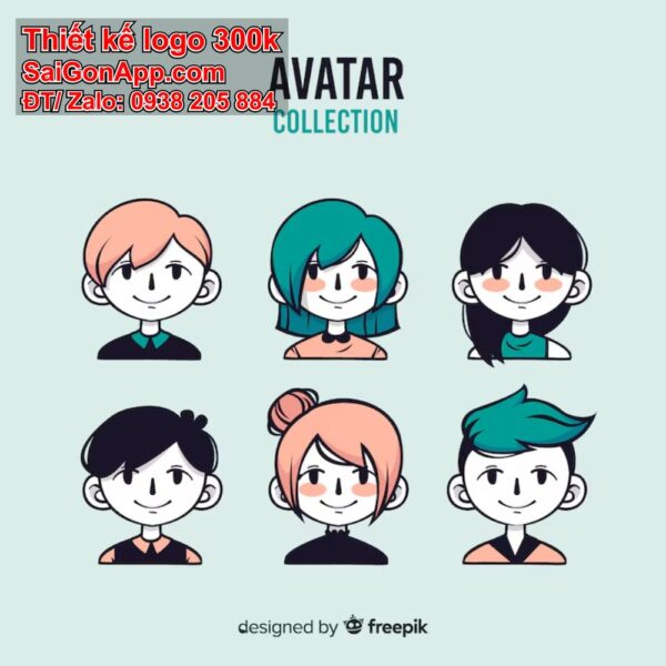 Gương mặt khuôn mặt chibi, THIẾT KẾ 300K ĐẸP CHUYÊN NGHIỆP SaiGonApp