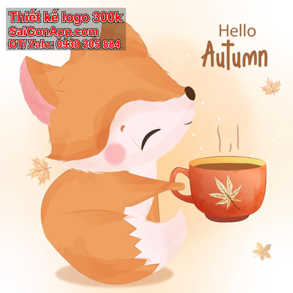 Hồ Ly Chibi, THIẾT KẾ 300K ĐẸP CHUYÊN NGHIỆP SaiGonApp