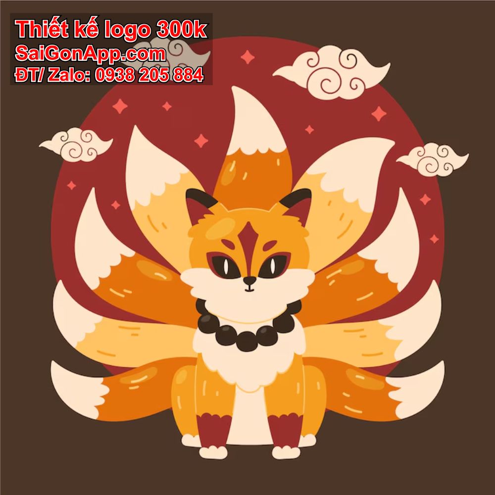 Hồ Ly Chibi, THIẾT KẾ 300K ĐẸP CHUYÊN NGHIỆP SaiGonApp