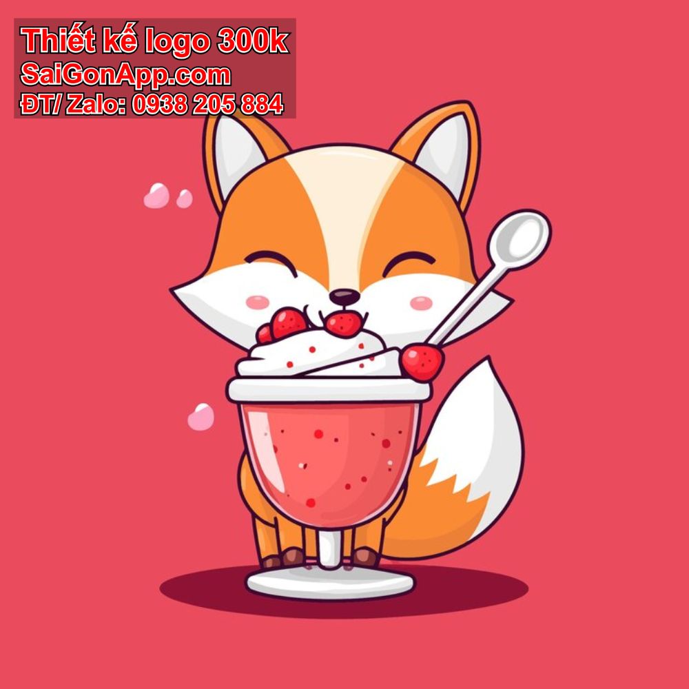 Hồ Ly Chibi, THIẾT KẾ 300K ĐẸP CHUYÊN NGHIỆP SaiGonApp