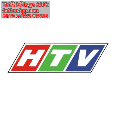 Htv logo, THIẾT KẾ 300K ĐẸP CHUYÊN NGHIỆP SaiGonApp