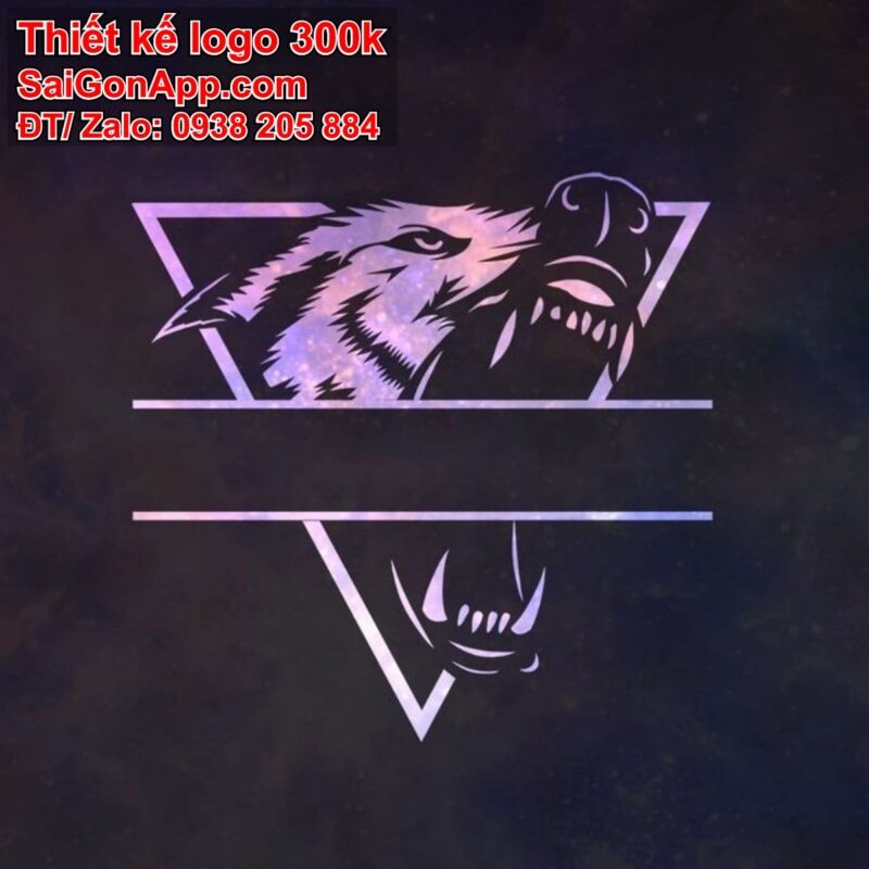 Logo ngầu, THIẾT KẾ 300K ĐẸP CHUYÊN NGHIỆP SaiGonApp