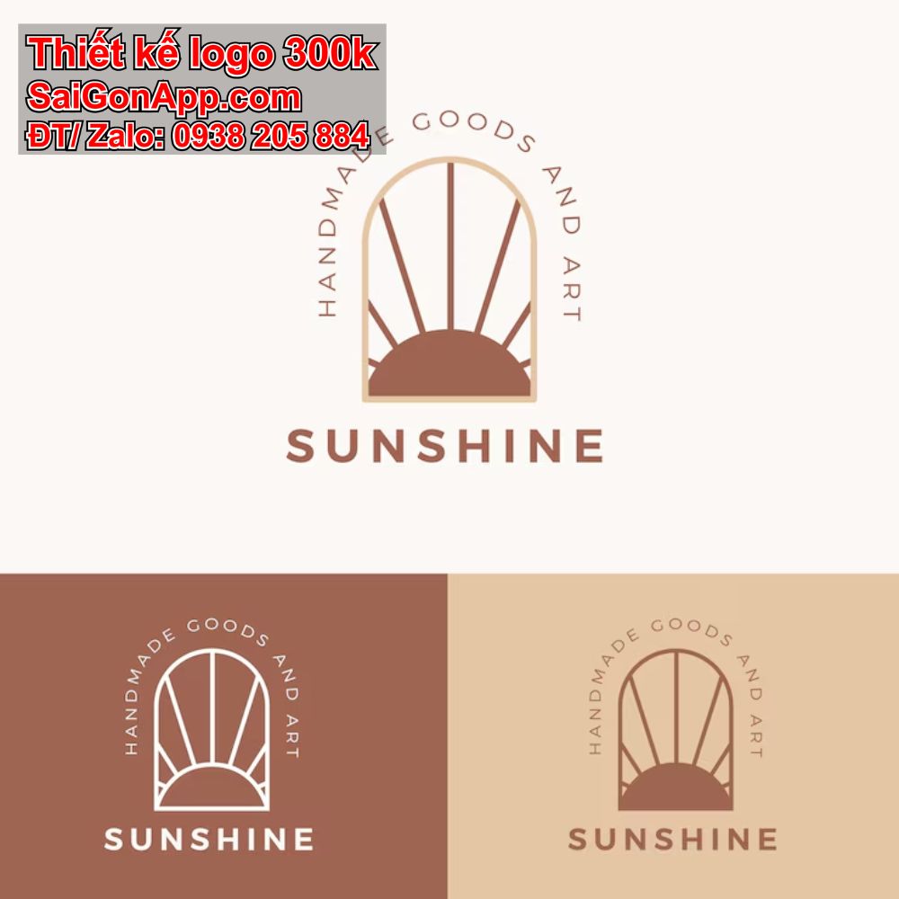 Logo sunhouse, THIẾT KẾ 300K ĐẸP CHUYÊN NGHIỆP SaiGonApp
