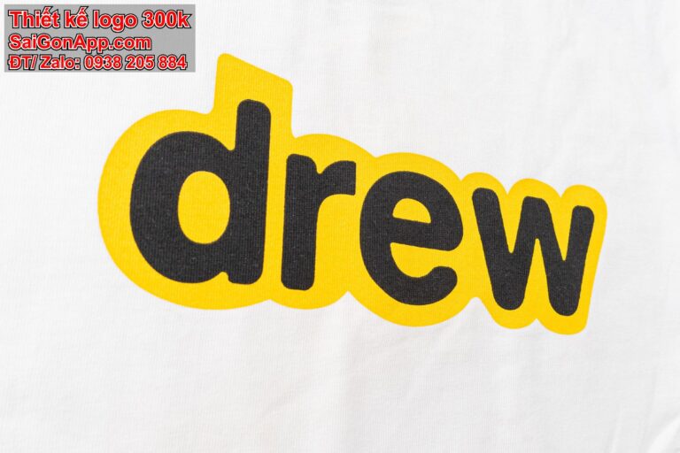 drew logo, THIẾT KẾ 300K ĐẸP CHUYÊN NGHIỆP SaiGonApp