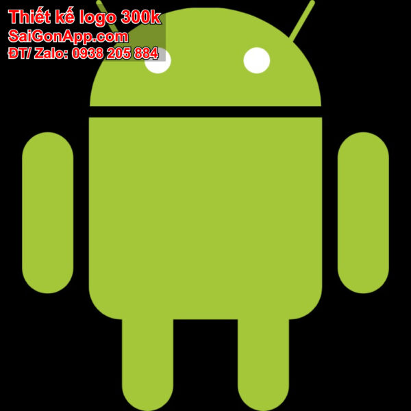 Droid Logo, THIẾT KẾ 300K ĐẸP CHUYÊN NGHIỆP SaiGonApp