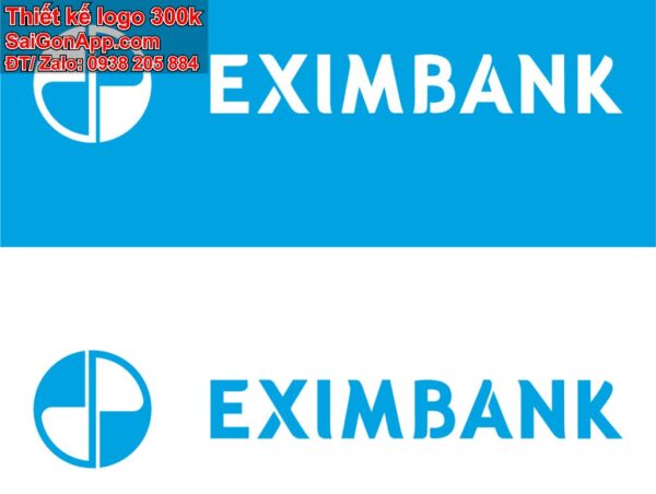 eximbank logo, THIẾT KẾ 300K ĐẸP CHUYÊN NGHIỆP SaiGonApp