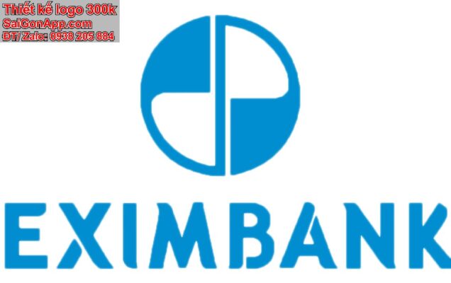 eximbank logo, THIẾT KẾ 300K ĐẸP CHUYÊN NGHIỆP SaiGonApp