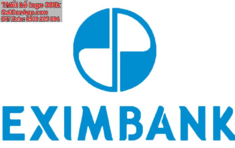 eximbank logo, THIẾT KẾ 300K ĐẸP CHUYÊN NGHIỆP SaiGonApp