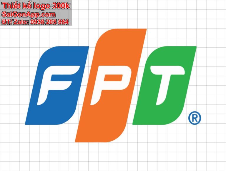 fpt logo, THIẾT KẾ 300K ĐẸP CHUYÊN NGHIỆP SaiGonApp