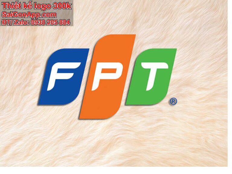 fpt logo, THIẾT KẾ 300K ĐẸP CHUYÊN NGHIỆP SaiGonApp