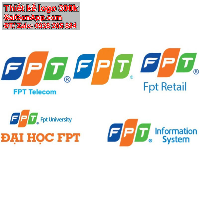 Fpt Software Logo, THIẾT KẾ 300K ĐẸP CHUYÊN NGHIỆP SaiGonApp