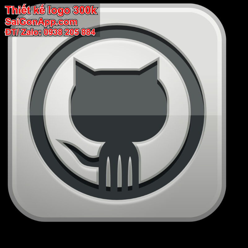 Github Logo, THIẾT KẾ 300K ĐẸP CHUYÊN NGHIỆP SaiGonApp