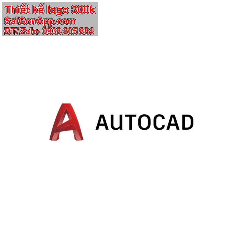 Logo autocad, THIẾT KẾ 300K ĐẸP CHUYÊN NGHIỆP SaiGonApp