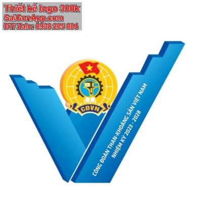 logo công đoàn việt nam, THIẾT KẾ 300K ĐẸP CHUYÊN NGHIỆP SaiGonApp