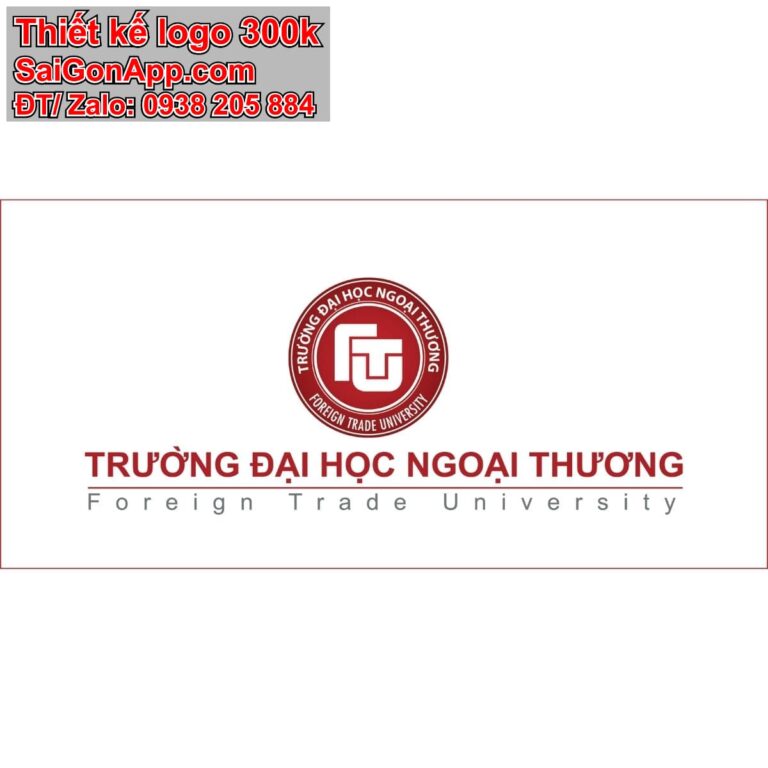 Logo ftu, THIẾT KẾ 300K ĐẸP CHUYÊN NGHIỆP SaiGonApp