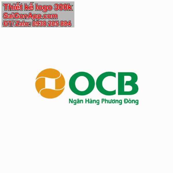 Logo ocb, THIẾT KẾ 300K ĐẸP CHUYÊN NGHIỆP SaiGonApp