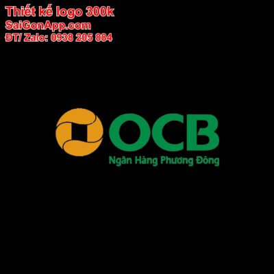 Logo ocb, THIẾT KẾ 300K ĐẸP CHUYÊN NGHIỆP SaiGonApp