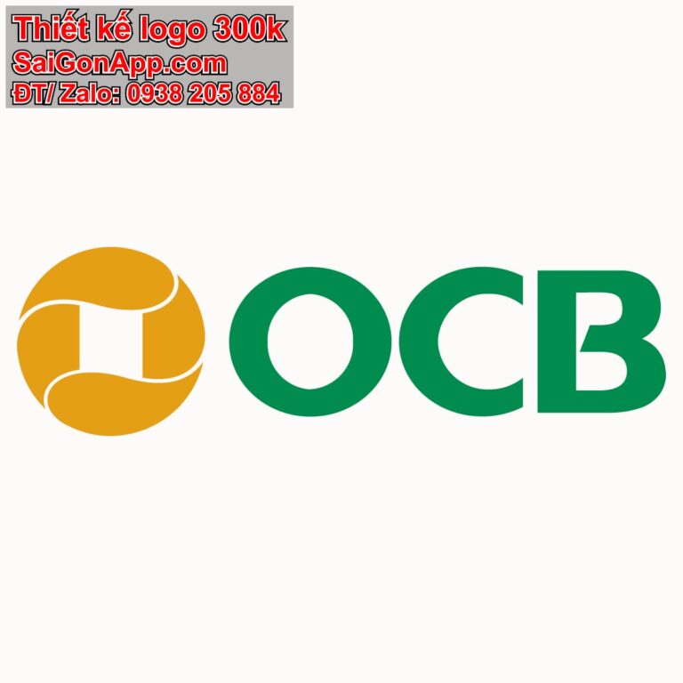 Logo ocb, THIẾT KẾ 300K ĐẸP CHUYÊN NGHIỆP SaiGonApp