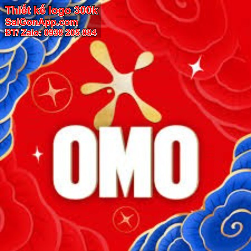 Logo Omo, THIẾT KẾ 300K ĐẸP CHUYÊN NGHIỆP SaiGonApp