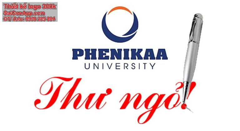 logo phenikaa, THIẾT KẾ 300K ĐẸP CHUYÊN NGHIỆP SaiGonApp