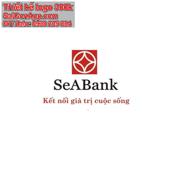 Logo seabank, THIẾT KẾ 300K ĐẸP CHUYÊN NGHIỆP SaiGonApp