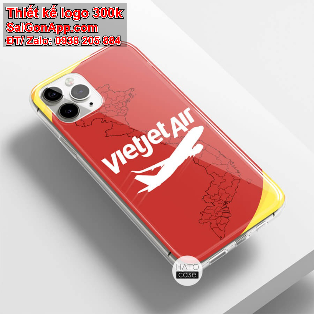 Logo Vietjet, THIẾT KẾ 300K ĐẸP CHUYÊN NGHIỆP SaiGonApp