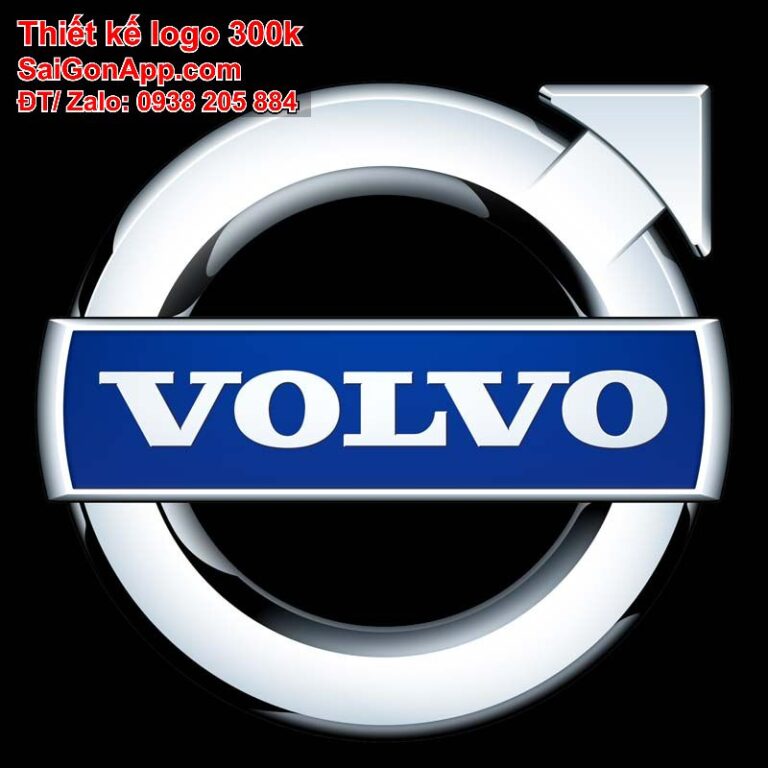 Logo volvo, THIẾT KẾ 300K ĐẸP CHUYÊN NGHIỆP SaiGonApp