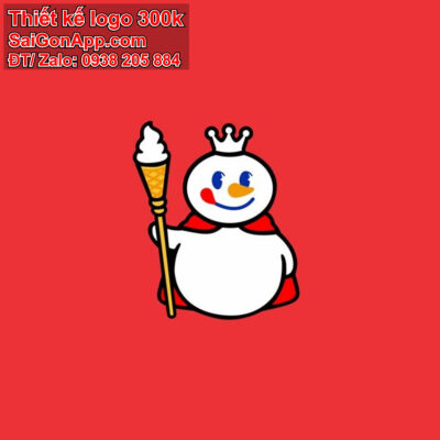 Mixue logo, THIẾT KẾ 300K ĐẸP CHUYÊN NGHIỆP SaiGonApp