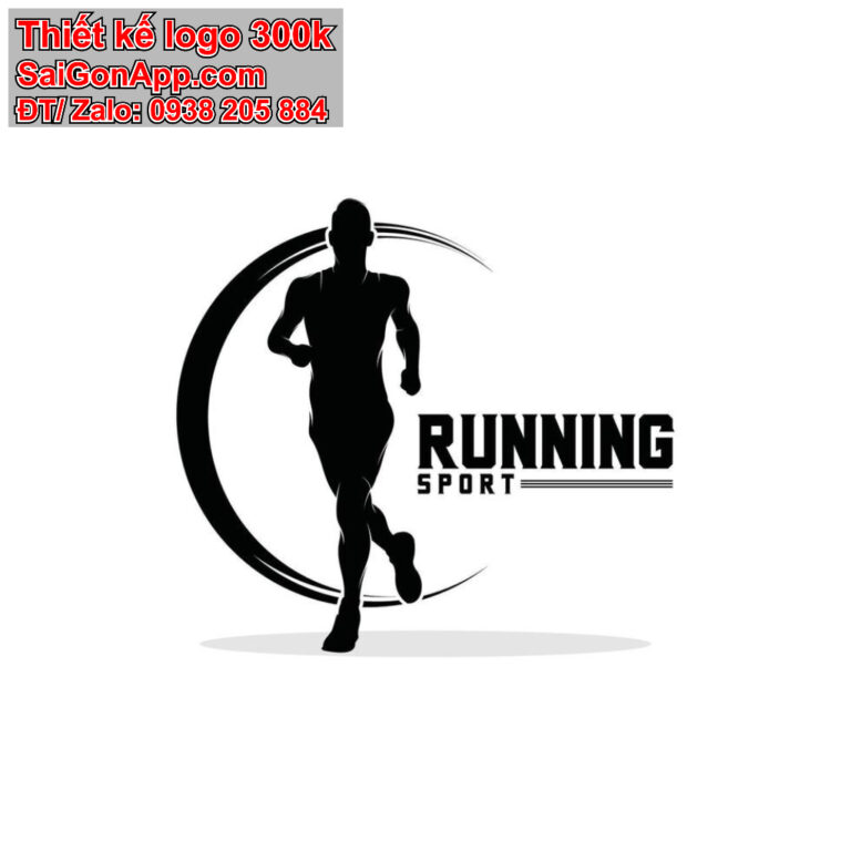 Running Logo, THIẾT KẾ 300K ĐẸP CHUYÊN NGHIỆP SaiGonApp