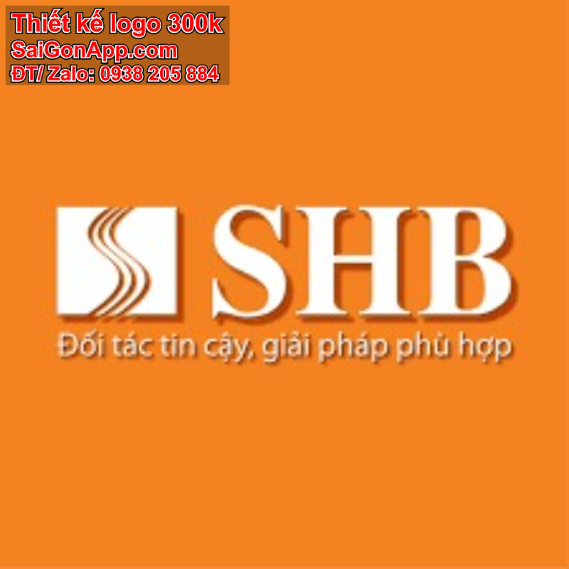 Logo SHB, THIẾT KẾ 300K ĐẸP CHUYÊN NGHIỆP SaiGonApp