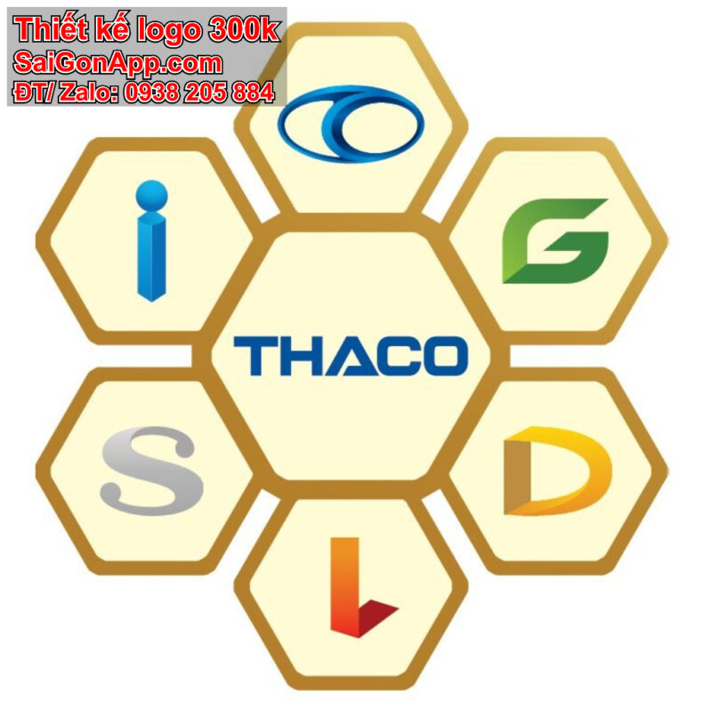Thaco Logo, THIẾT KẾ 300K ĐẸP CHUYÊN NGHIỆP SaiGonApp