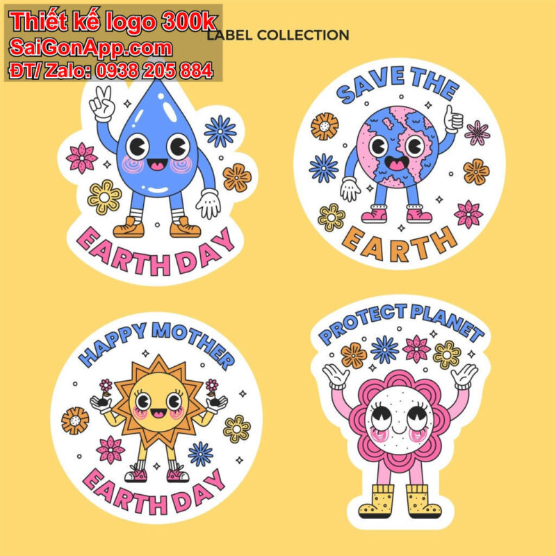 Thiết Kế Sticker 300K ĐẸP CHUYÊN NGHIỆP SaiGonApp