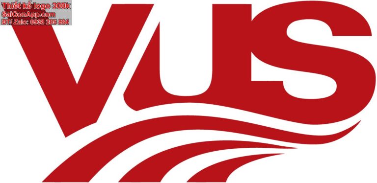 vus logo, THIẾT KẾ 300K ĐẸP CHUYÊN NGHIỆP SaiGonApp